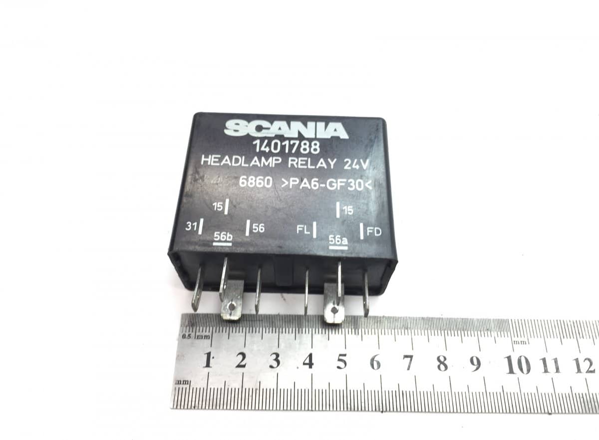 Releu Faruri SCANIA 1401788 Headlamp Relay 24V - DRU.ro